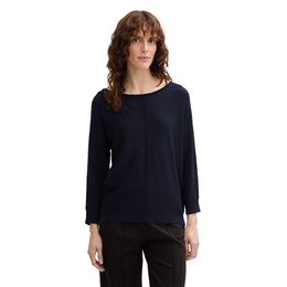 Tom Tailor Pullover in Dunkelblau - 68% | Gr&ouml;&szlig;e L | Damen-pullover-cardigans