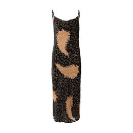 Nasty Gal Kleid Damen Gr&ouml;&szlig;e 34 dunkelbeige / gr&uuml;n / hellrot / schwarz Winterkleid