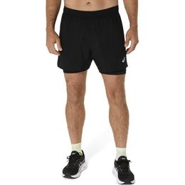 asics Core 2N1 5in M - kurz Lauf-Hose - Herren