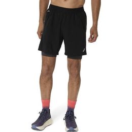 asics Road 2N1 7in M - kurze Laufshorts - Herren