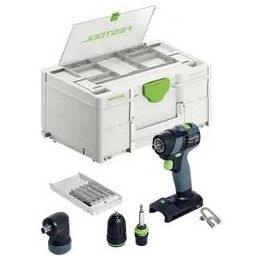 FESTOOL Akku-Bohrschrauber TXS 18-Basic-Set | im Systainer SYS3 DF M 187