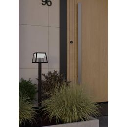 Eglo Leuchten EGLO ALTILIA Solarleuchte LED Schwarz, 1-flammig, Bewegungsmelder