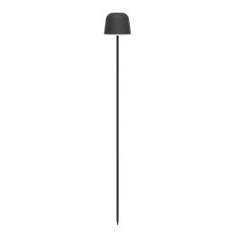 Eglo Leuchten EGLO MANNERA-S Tischleuchte LED Schwarz, 1-flammig, Fernbedienung, Farbwechsler