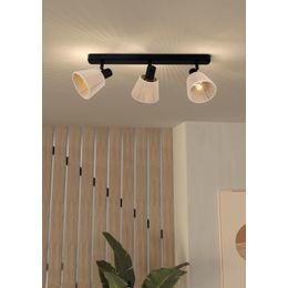 Eglo Leuchten EGLO SEAGARD Deckenleuchte Schwarz, 3-flammig