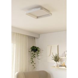 Eglo Leuchten EGLO LORETELLO Deckenleuchte LED Wei&szlig;, Fernbedienung