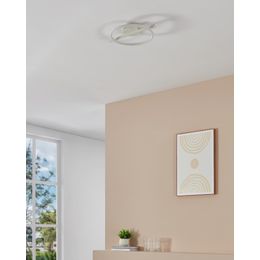 Eglo Leuchten EGLO AMANDOLO Deckenleuchte LED Wei&szlig;, Fernbedienung, Farbwechsler