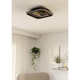 Eglo Leuchten EGLO TIRIOLO Deckenleuchte LED Gold, Schwarz