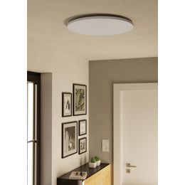 Eglo Leuchten EGLO ROVITO-R Deckenleuchte LED Wei&szlig;, Fernbedienung