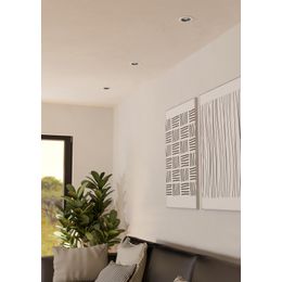 Eglo Leuchten EGLO CALONGE RGB Einbauleuchte LED Schwarz, Weiß, Fernbedienung, Farbwechsler