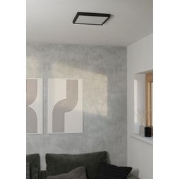 Eglo Leuchten EGLO FUEVA 6-Z Deckenleuchte LED Schwarz, Farbwechsler