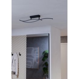 Eglo Leuchten EGLO GRISOLIA Deckenleuchte LED Schwarz