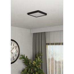 Eglo Leuchten EGLO FUEVA 6-Z Deckenleuchte LED Schwarz, Farbwechsler