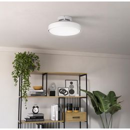 Eglo Leuchten EGLO MORENCI Leuchte mit Ventilator LED weiß matt, Fernbedienung