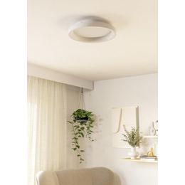 Eglo Leuchten EGLO LORETELLO Deckenleuchte LED Wei&szlig;, Fernbedienung