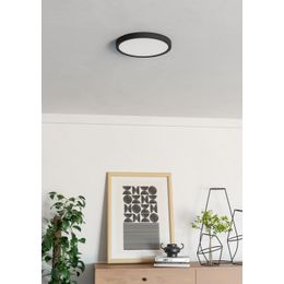 Eglo Leuchten EGLO FUEVA 6-Z Deckenleuchte LED Schwarz, Farbwechsler