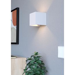 Eglo Leuchten EGLO RINCINE Wandleuchte LED Weiß, Bewegungsmelder, Fernbedienung