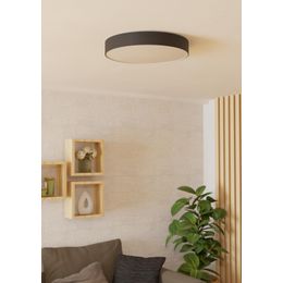 Eglo Leuchten EGLO GALLIZZI-Z Deckenleuchte LED Schwarz, Farbwechsler