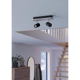 Eglo Leuchten EGLO RIMBOCCHI Deckenleuchte LED Braun, Schwarz
