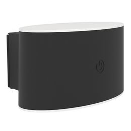Eglo Leuchten EGLO VALGIANO Wandleuchte LED Schwarz, Fernbedienung