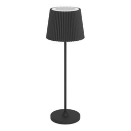 Eglo Leuchten EGLO LEONERO Tischleuchte LED Schwarz, Fernbedienung