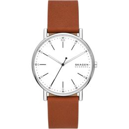 Skagen Analog Watch male Brown size One Size