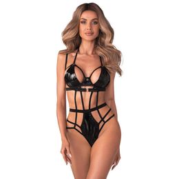 Obsessive Lack-Body &bdquo;Keira Lise&ldquo; in Riemen-Optik