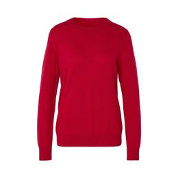Tchibo - Feinstrickpullover mit Cashmere - Damen - Gr. S - rot