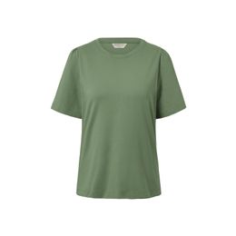 Tchibo - Shirt mit Raffung - Damen - Gr. M - grün