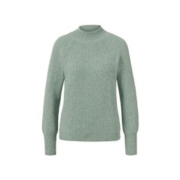 Tchibo - Strickpullover mit Stehkragen - Damen - Gr. S - gr&uuml;n