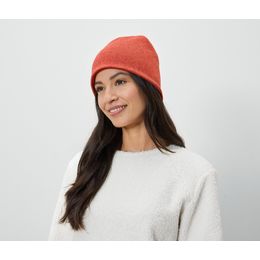 Tchibo - Strickfleece-M&uuml;tze - orange