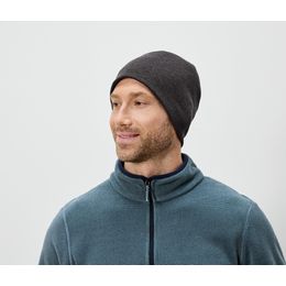 Tchibo - Strickfleece-M&uuml;tze - anthrazit