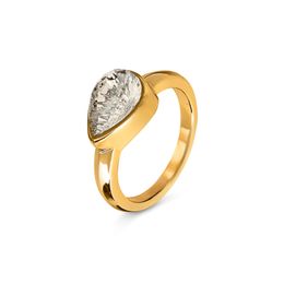 Tchibo - Ring &raquo;Glamour&laquo; - Damen - Gr. 19 - hellgrau