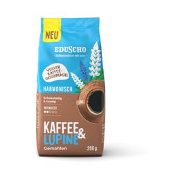 EDUSCHO Kaffee & Lupine - 250 g Gemahlen - Intensit&auml;t: 2/5