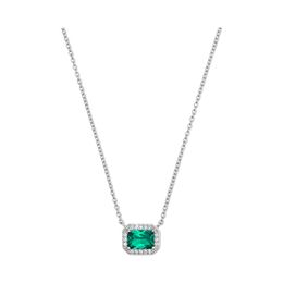 Tchibo - 925 Silber Kette &raquo;Royal Green&laquo; - silber