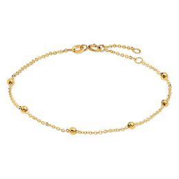 Tchibo - 585 Gold Armband Kugeln - gold