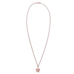 Elli Premium Kette 'Frangipani Blüte' Damen Größe 45 rosegold