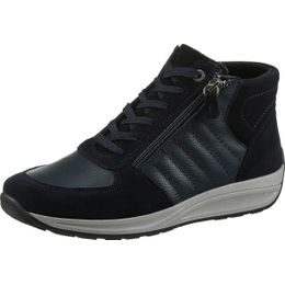 Damen Stiefelette innen wärmend angeraut marine Größe 42
