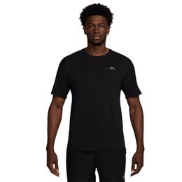Nike Dri-Fit ADV Solar Chase SS Bekleidung Herren schwarz