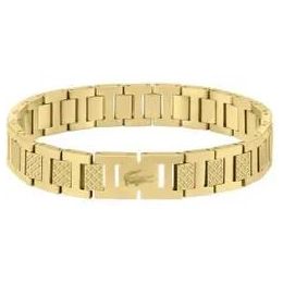 Lacoste f&uuml;r Herren. 2040120 Armband Metropole goldplattiert (OSFA), L&auml;ssig, Rostfreier Stahl
