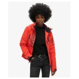 Superdry f&uuml;r Damen. W5011153A Ultimate SD-Windcheater Jacke orange (S), L&auml;ssig, Polyester, Langarm