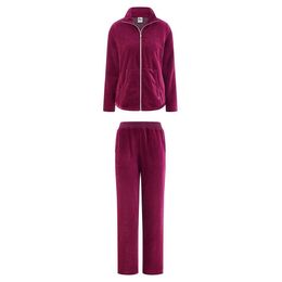 Athlet Sport - Freizeit-Anzug, lila, Gr. 44 / L - Baumwolle