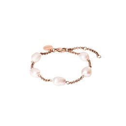 PURELEI Armband 'Malahi' Damen Größe One Size rosegold / perlweiß