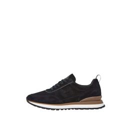 Hackett London Sneaker 'CHAD SOFT' Herren Größe 41 navy / braun
