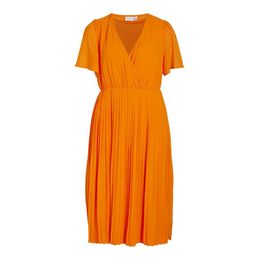 Vila Kleid 'JANELLE' Damen Größe 42 dunkelorange Winterkleid