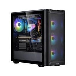 Custom PC Series . Silent Elements, Gaming-PC schwarz, ohne Betriebssystem