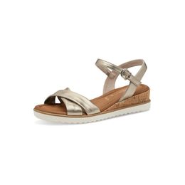 Tamaris Sandals female Gold size 38