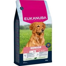 eukanuba Trockenfutter Hund, Senior, gro&szlig;, Lamm 12 kg