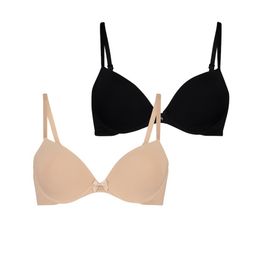 Hunkem&ouml;ller Hunkem&ouml;ller Bra female Beige, Black size 70