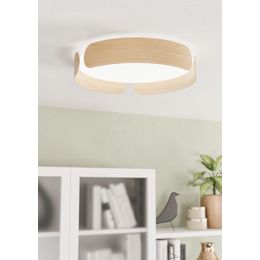 Eglo Leuchten EGLO VALCASOTTO Deckenleuchte LED Braun