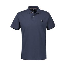 Lerros Poloshirt in weicher Waffelpiquéqualität Herren Größe M navy